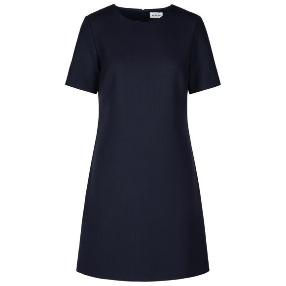 P.A.R.O.S.H. | Dresses | Parosh Paffuto Blue Wool Blend Dress Women ...